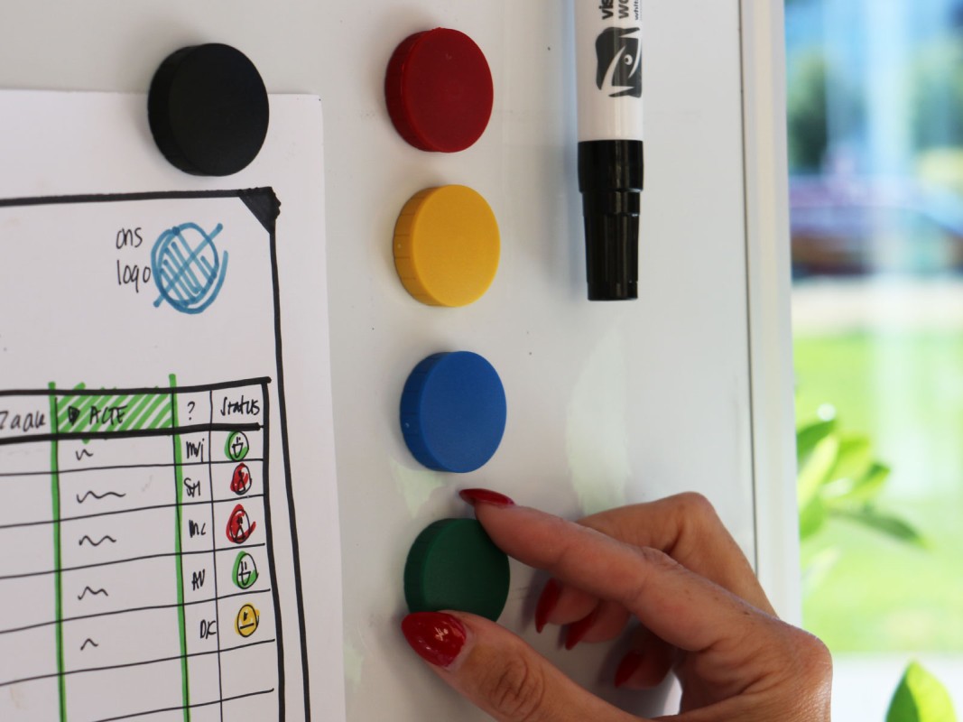 Whiteboard magneten 30mm - Visual Workplace B.V.