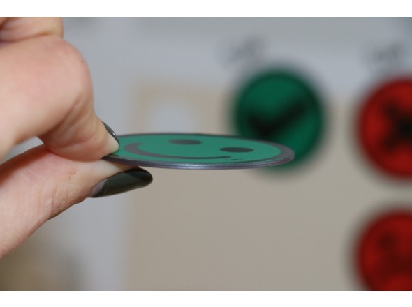 Check magneet 5cm (dubbelzijdig) - Visual Workplace B.V.