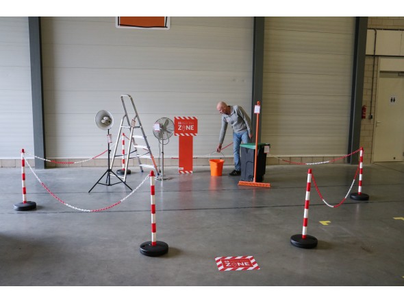 5S Red Tag Zone - set 6 (18m2) - Visual Workplace B.V.