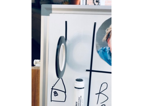Planbord kinderen - Thuis op school - Visual Workplace B.V.