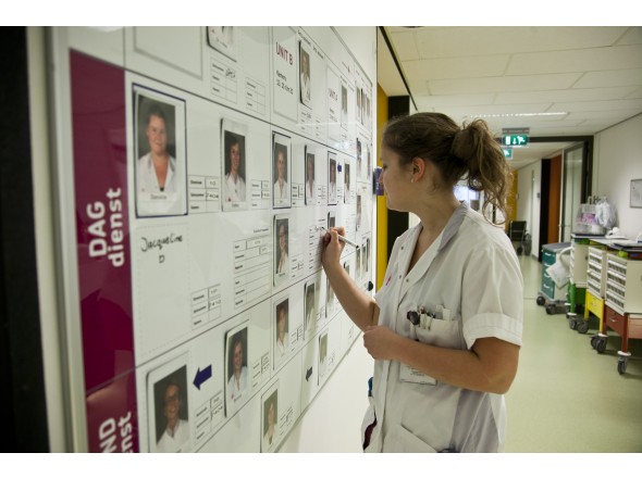 Personeelsbord | Voorbeeld Afdeling Heelkunde (120x240cm) - Visual ...